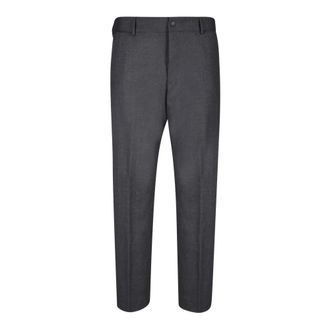 Pantaloni Torino Graue Wollmischung Ma&szlig;geschneiderte Hose - - Trousers - Herren - Grau - 2XL