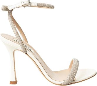 Ninalilou Mya 90 Sandale - Femme - Chaussures - Blanc - Taille: 41 EU