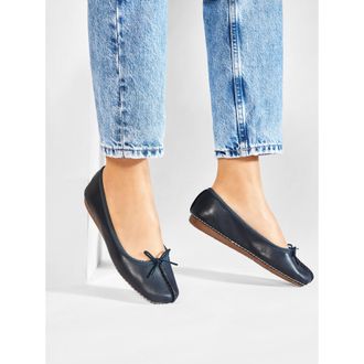 Clarks Ballerinas Clarks Freckle Ice 203529324 Dunkelblau