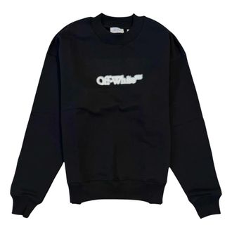Off-white Homme, Sweatshirts et sweats &agrave; capuche, Noir, Taille: M Logo SweaT-shirt