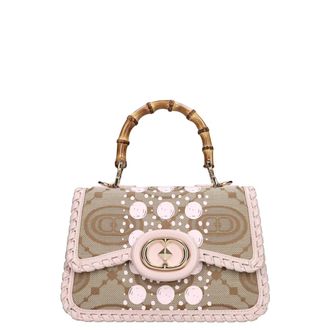 La Carrie Monogram Bag - - Bags - Damen - Rosa - ONE SIZE