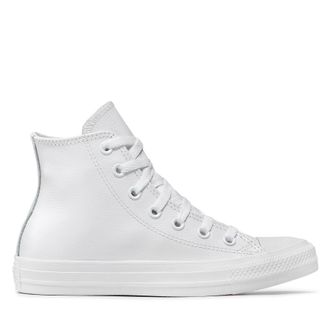 Converse Sneakers aus Stoff Converse Ct A/S Lthr Hi 1T406 Wei&szlig;