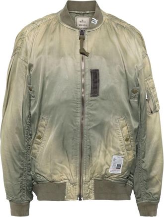 Miharayasuhiro Fliegerjacke im Used-Look - Nude