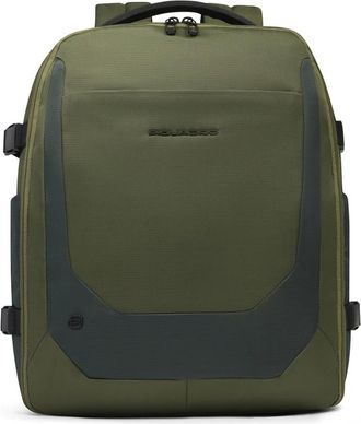 Piquadro unisex, Sacs, Vert, Taille: ONE Size Sac &agrave; dos de voyage pour ordinateur portable 15,6