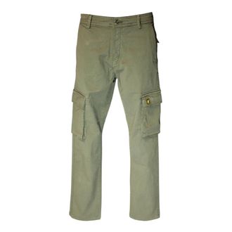 Lyle & Scott Cargohose mit Seitentaschen - - Trousers - Herren - Gr&uuml;n - W36