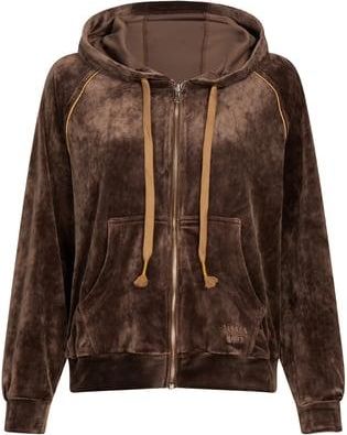 Banana Moon Gilet à capuche en velours