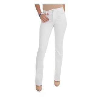 Liu Jo Slim-Fit Jeans mit Trompetenfu&szlig; - - Jeans - Damen - Wei&szlig; - W25