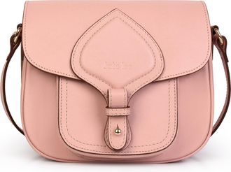 Kate Lee Damen Sac en Cuir Petite Gibeciere Emelyne Rose Tasche, Rosa