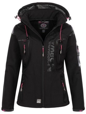 Geographical Norway Softshelljacke Damen &Uuml;bergangsjacke Softshell Jacke Fr&uuml;hlings Jacke Regenjacke