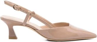 Stuart Weitzman Femme, Chaussures, Rose, Taille: 38 1/2 EU Vinnie 50 Slingback
