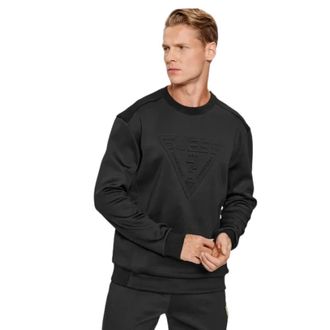 Guess Herren, Sweatshirts & Hoodies, Schwarzk, 2XLGr&ouml;&szlig;e