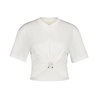 Paco Rabanne Damen, Oberteile, Wei&szlig;, MGr&ouml;&szlig;e