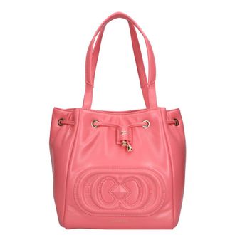 La Carrie Giant Logo Leder Tasche - - Bags - Damen - Rosa - ONE SIZE
