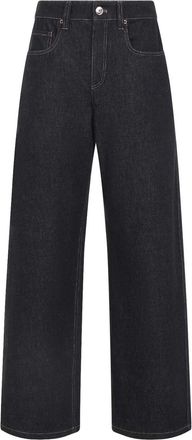 Brunello Cucinelli Jean Droit - Noir
