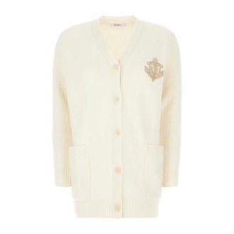 Max Mara Ravello Cardigan - - Knitwear - Damen - Wei&szlig; - S