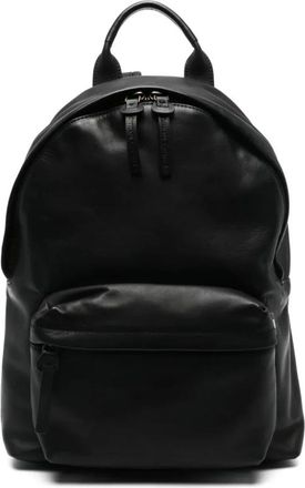 Officine Creative Homme, Sacs, Noir, Taille: ONE Size Sac &agrave; dos en cuir Alexa