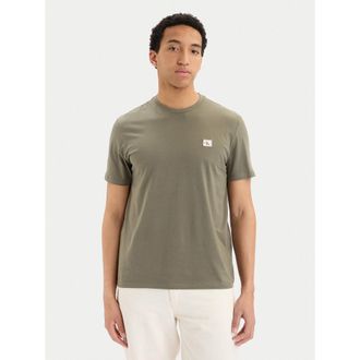 Calvin Klein Jeans T-Shirt LV04RC272G Khakifarben Regular Fit