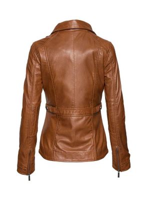 Bugatti Lederjacke (1-St) sportives Design