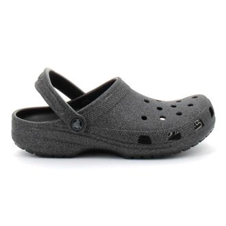 Crocs Femme, Chaussures, Noir, Taille: 41 EU Classic Glitter Clog