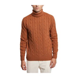 Daniele Fiesoli Herren, Strickwaren, Braun, 2XLGr&ouml;&szlig;e