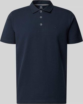 Lerros Regular Fit Poloshirt mit Logo-Stitching