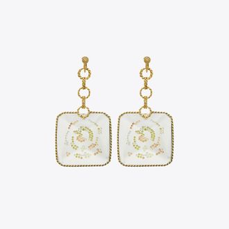 Tory Burch Damen Runway Swirl Ohrh&auml;nger