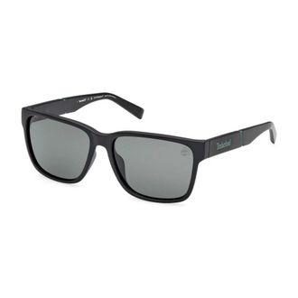 Timberland Polarisierte Rechteckige Sonnenbrille - - Accessories - Herren - Schwarzk - ONE SIZE