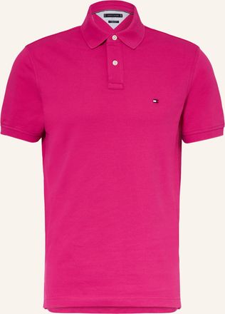 Tommy Hilfiger Piqu&eacute;-Poloshirt Regular Fit rot