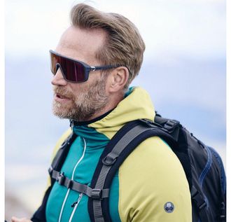 Maul Trekkingjacke Maul - Kronplatz funktionelle Sport Outdoorjacke Fleecejacke, blau