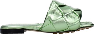 Bottega Veneta Femmes Chaussons Et Sabots Cuir Vert/Pistache