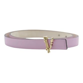Versace Virtus G&uuml;rtel - - Accessories - Damen - Rosa - 80 CM