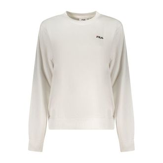Fila Wei&szlig;es Baumwoll-Damen-Sweatshirt