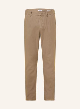 Paul Paul Chino Regular Fit Mit Leinen gruen