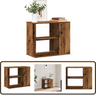 vidaXL Beistellschrank Altholz-Optik 60x30x50 cm Holzwerkstoff - Vidaxl