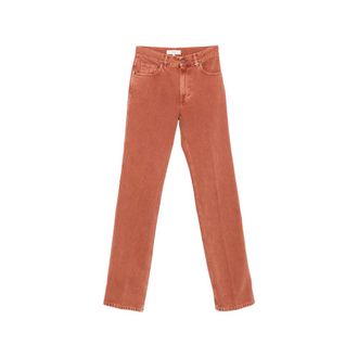 Chlo&eacute; Straight Jeans In Denim