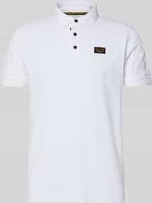 PME Legend Slim Fit Poloshirt mit Label-Stitching Modell TRACKWAY