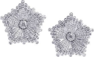 Classyandfabulous Jewelry Ohrringe Peony Crystal