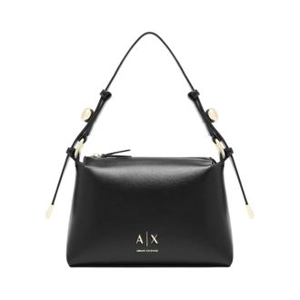 A|X Armani Exchange Umh&auml;ngetasche mit verstellbarem Gurt und Logo - - Bags - Damen - Schwarzk - ONE SIZE