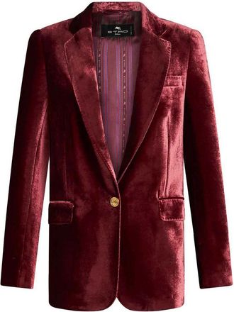 Etro Blazer - Dunkelrot