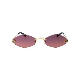Cartier Ct0433S Sonnenbrille - - Accessories - unisex - Gelb - 55 MM