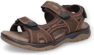 Dockers by Gerli Homme 52hu002 Sandale, Chocolat 360, 45 EU