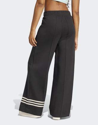 adidas Originals Adicolor Neuclassics - Pantalon de surv&ecirc;tement - Noir et blanc cr&egrave;me