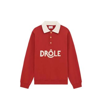 Dr&ocirc;le de Monsieur Button Collar Polo