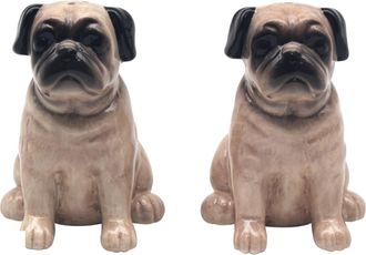 Lesser & Pavey Salz- und Pfefferstreuer, Salz- und Pfefferstreuer für alle Arten von Küchen, Salzstreuer und Pfefferstreuer, perfekt für Zuhause oder Geschäft, Mops)