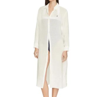Polo Ralph Lauren Damen, Kleider, Wei&szlig;, MGr&ouml;&szlig;e