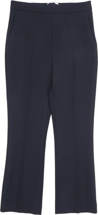 Max Mara Femme, Pantalons, Bleu, Taille: 38 FR Nepeta Cropped Pantalons