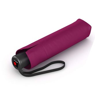 Knirps Taschenschirm A.050 Medium Manual - Kompakt und sturmfest - Stabil - Windproof - Dark Violet