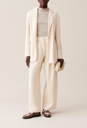 Claudie Pierlot Veste tailleur denim oversized