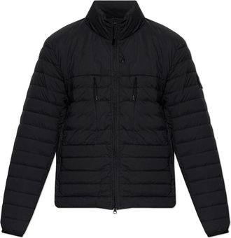 Stone Island Homme, Vestes, Noir, Taille: L Doudoune avec un Col Montant