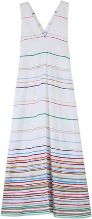 Paul Smith Femme, Robes, Multicolore, Taille: 36 FR Abito Lungo Multiriga PS